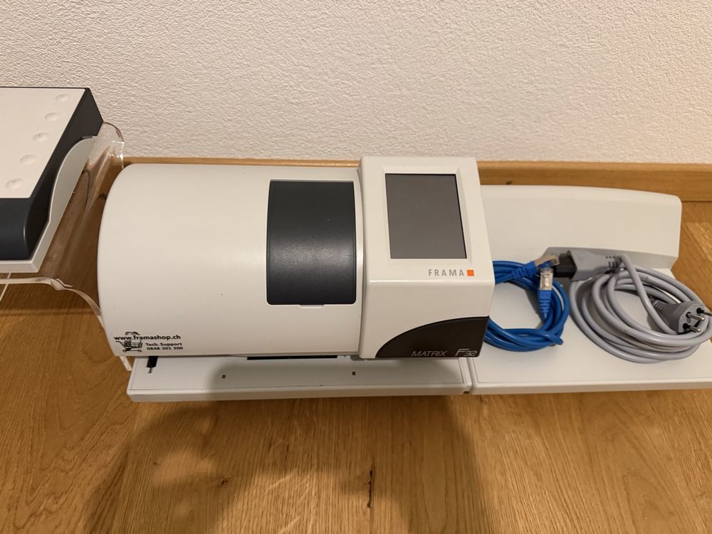 Machine à affranchir FRAMA Matrix F32 – avec balance (Gebraucht) in ...