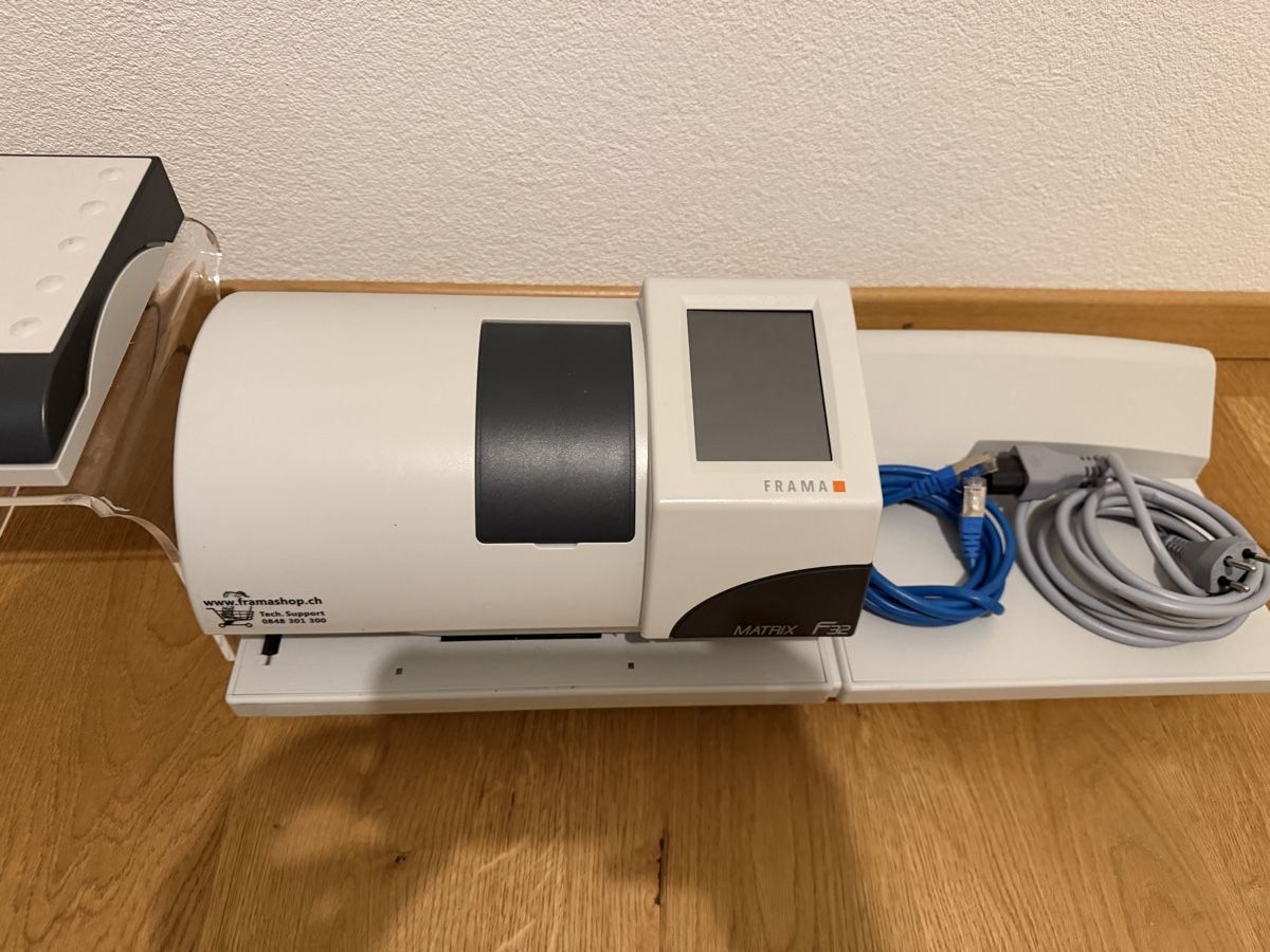 Machine à affranchir FRAMA Matrix F32 – avec balance (D'occasion) à ...