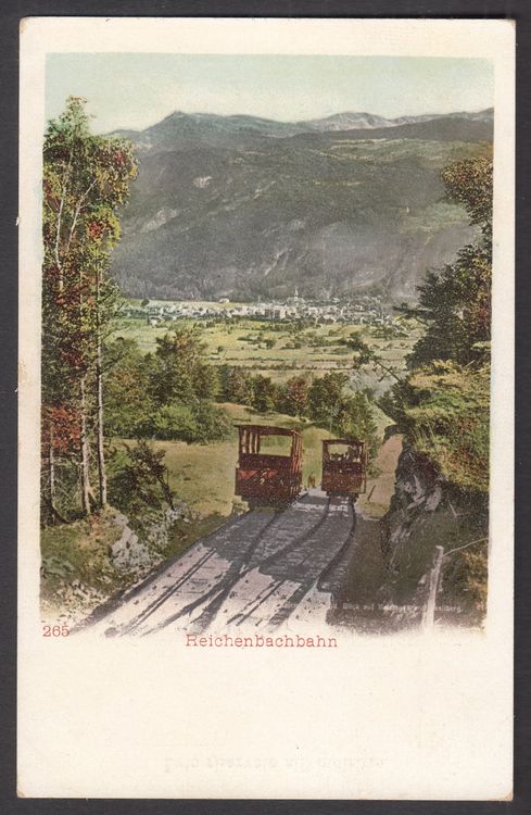 Reichenbachbahn / seltene Karte mit beiden Bahnen (Neu und originalverpackt) in Brienz BE für ...