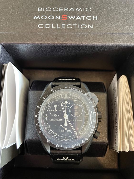 Moonswatch Snoopy Mission To The Moonphase New Moon Black | Kaufen auf Ricardo