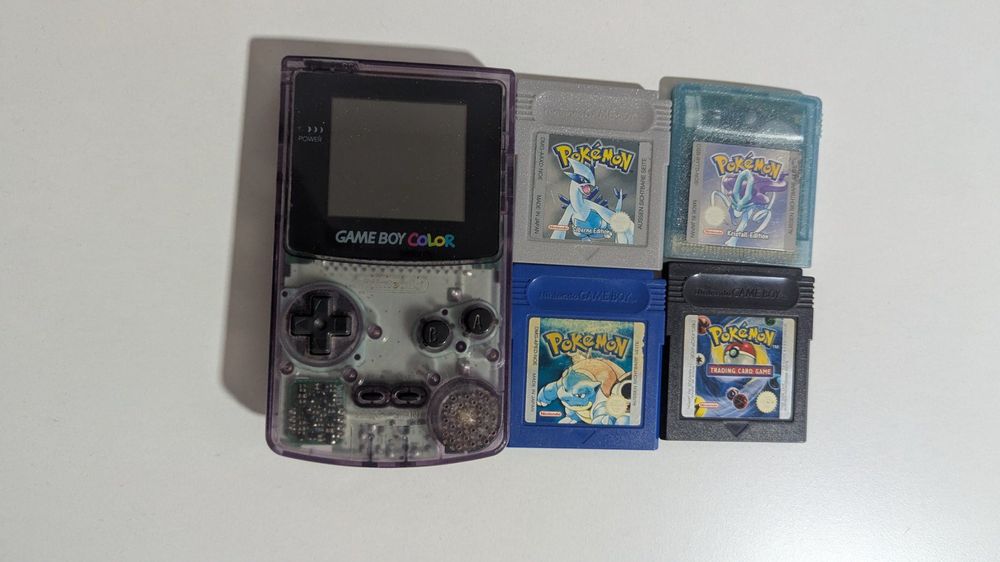 Gameboy Color / Atomic Purple inklusive Pokemon Spiele (Gebraucht) in ...