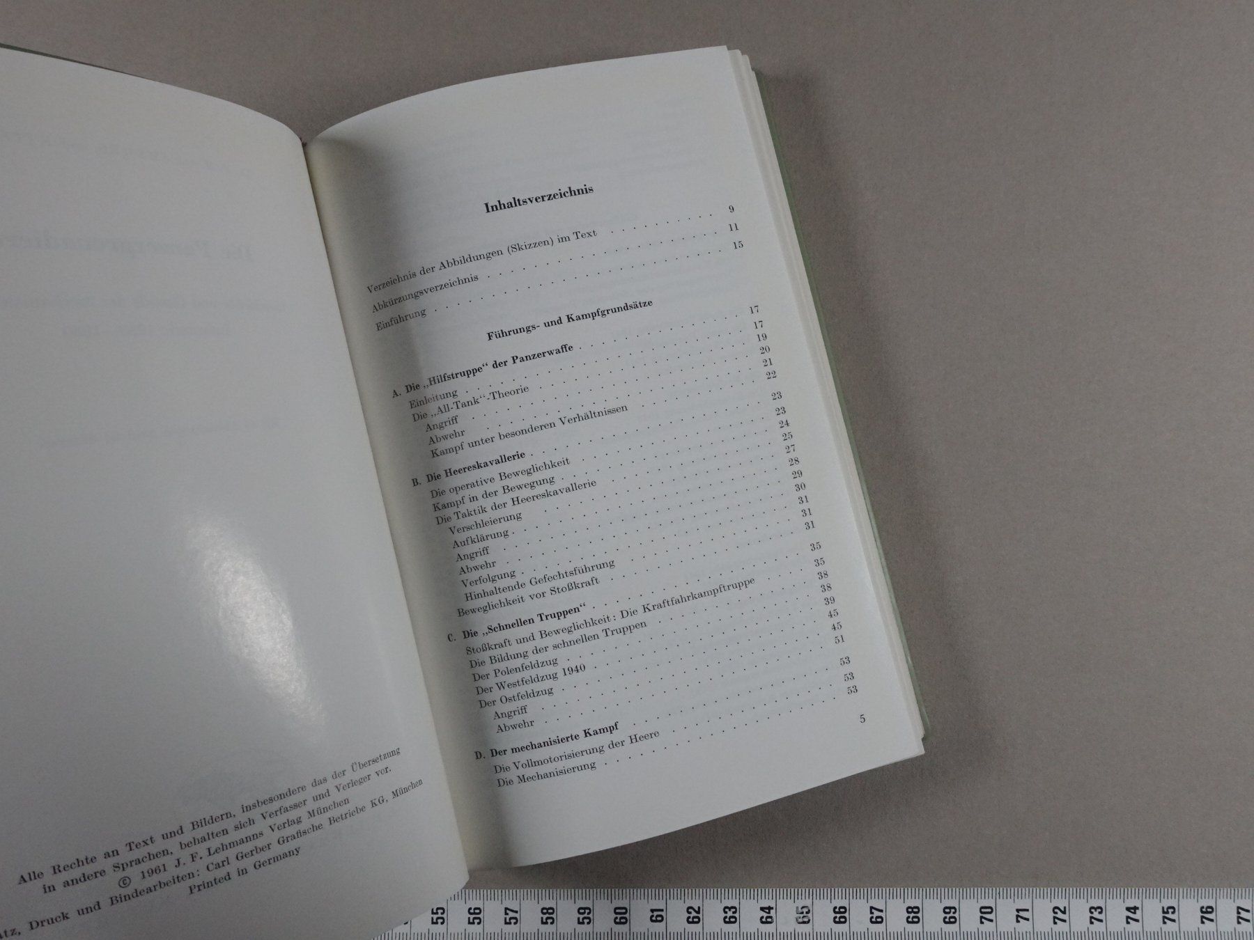 F.M. v. Senger u. Etterlin: Die Panzer Grenadiere (1961) (Gebraucht) in ...