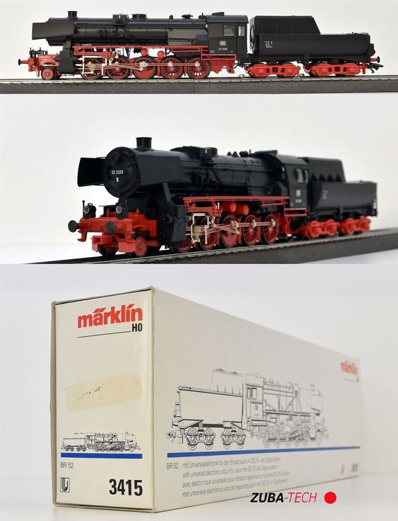 Märklin 3415 Dampflok BR 52 DB, H0 WS (Gebraucht) in St. Gallen für CHF ...