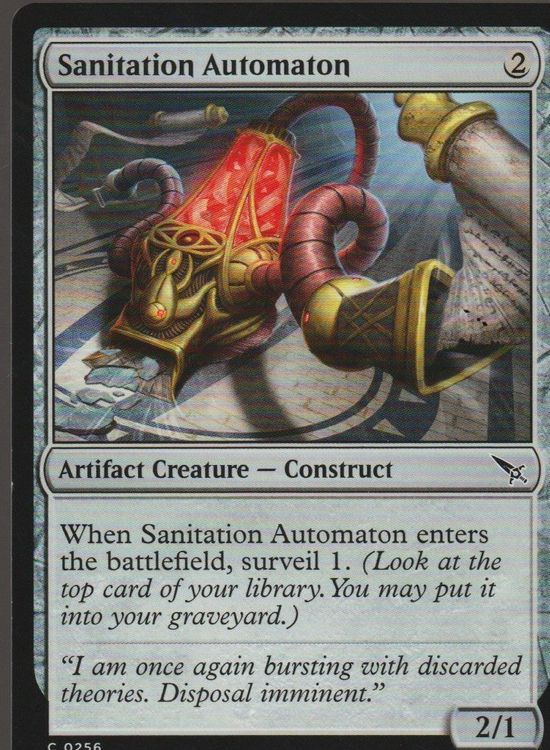 TCG Magic The Gathering MTG UK MKM 256 Sanitation Automaton | Kaufen ...