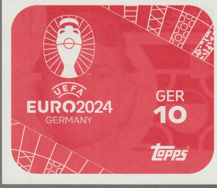 EURO 2024 Topps sticker GERMANY GER 10 KIMMICH (Neu (gemäss ...