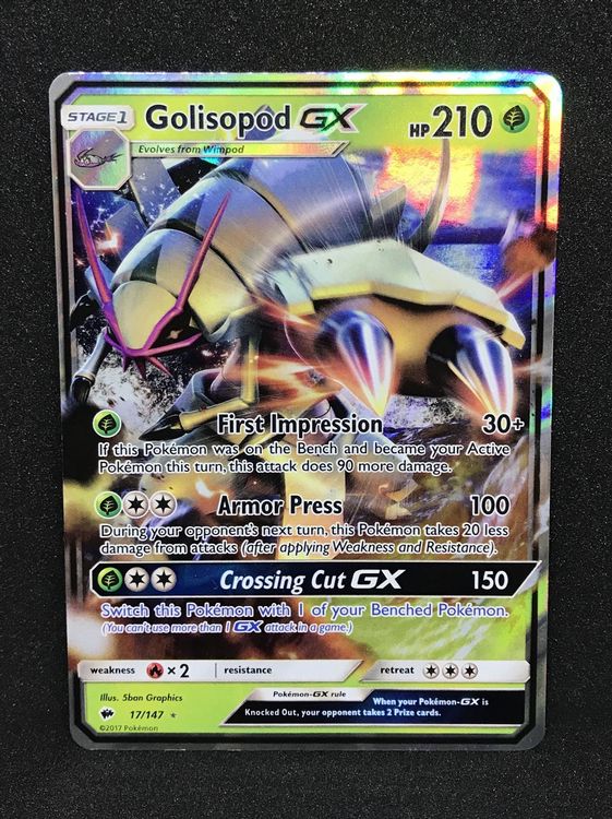 Golisopod GX Full Art - Pokemon-Karte | Kaufen auf Ricardo