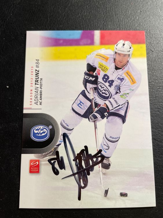 Adrian Trunz Bienne, Ambri HCAP (Gebraucht) in Lausanne für CHF 4 – mit ...