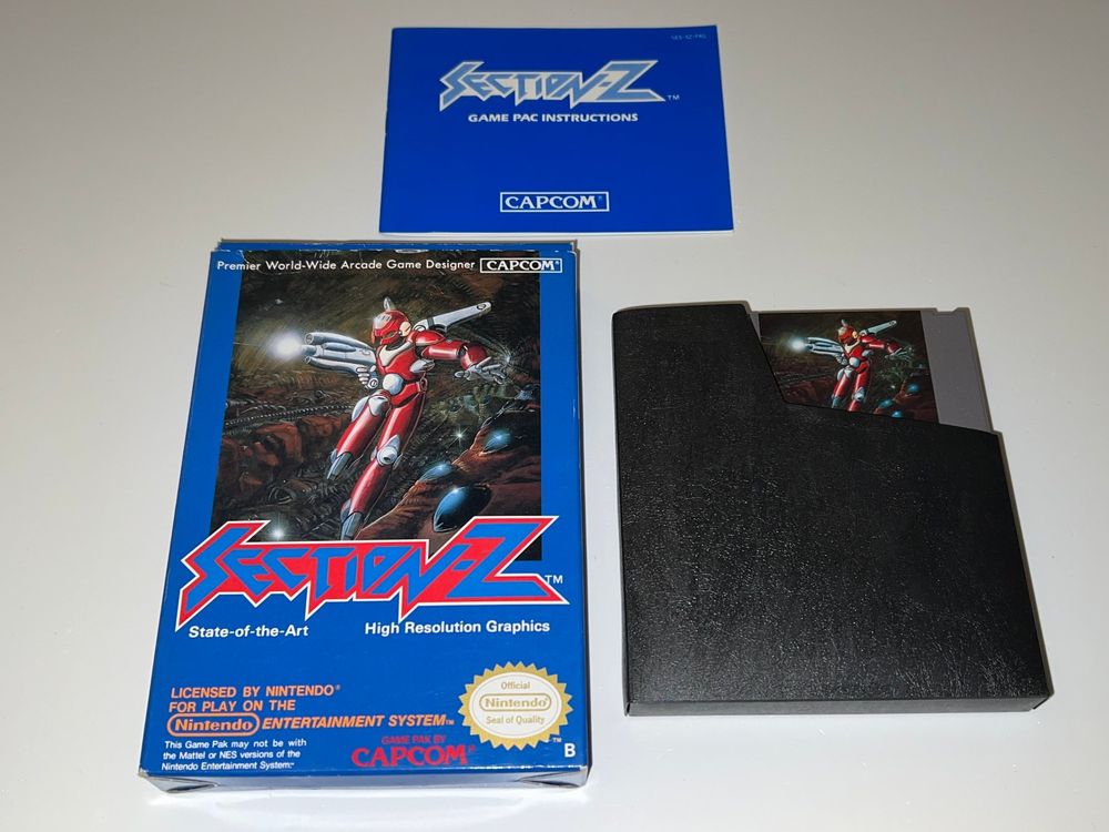 NES Spiel - Section Z (OVP) | Kaufen auf Ricardo