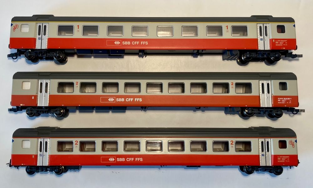 Liliput 3x EW III Swiss-Express (1x 1.Kl. / 2x 2.Kl.) ép. V (Gebraucht) in Genève für CHF 136.35 ...