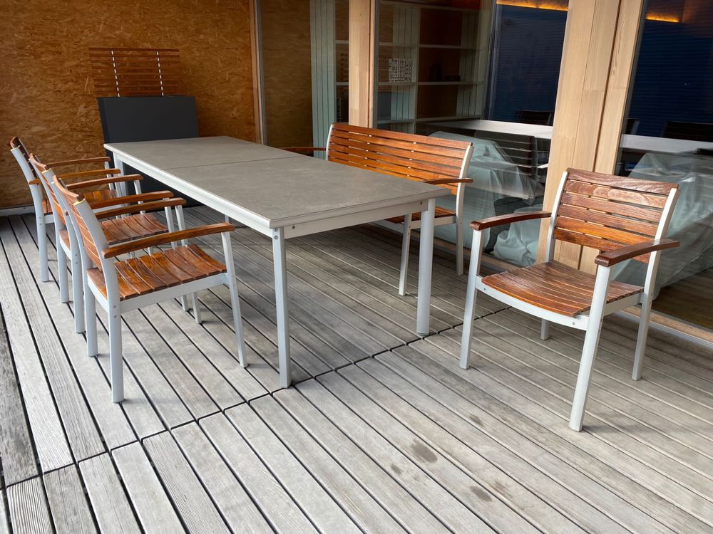 Garten Tisch Garnitur GARPA | Kaufen auf Ricardo