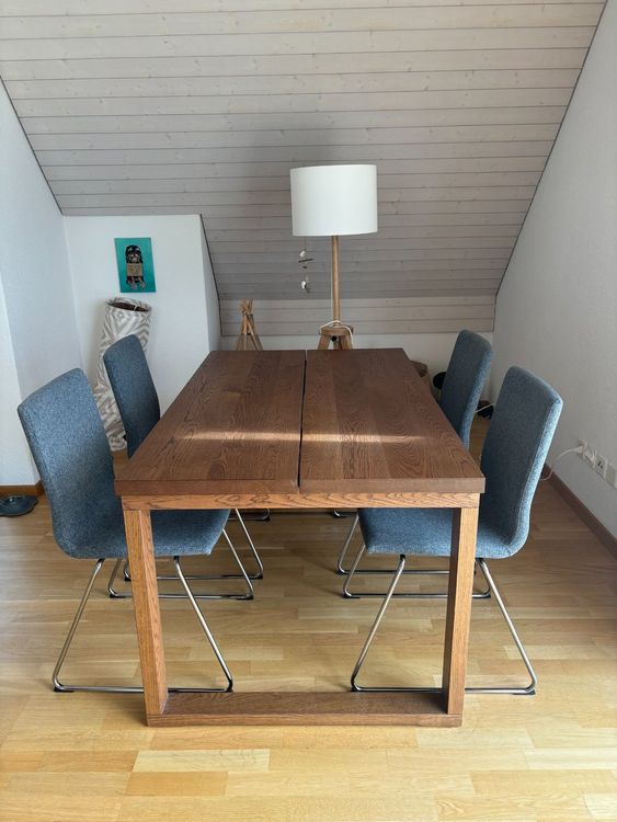Dining table for 4 people (IKEA Morbylanga) (Gebraucht) in Dietikon für CHF 65 – nur Abholung ...