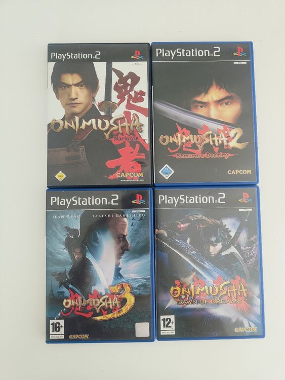 Lot 4x Jeux PS2 Onimusha 1, 2, 3 & Dawn of Dreams | Kaufen auf Ricardo