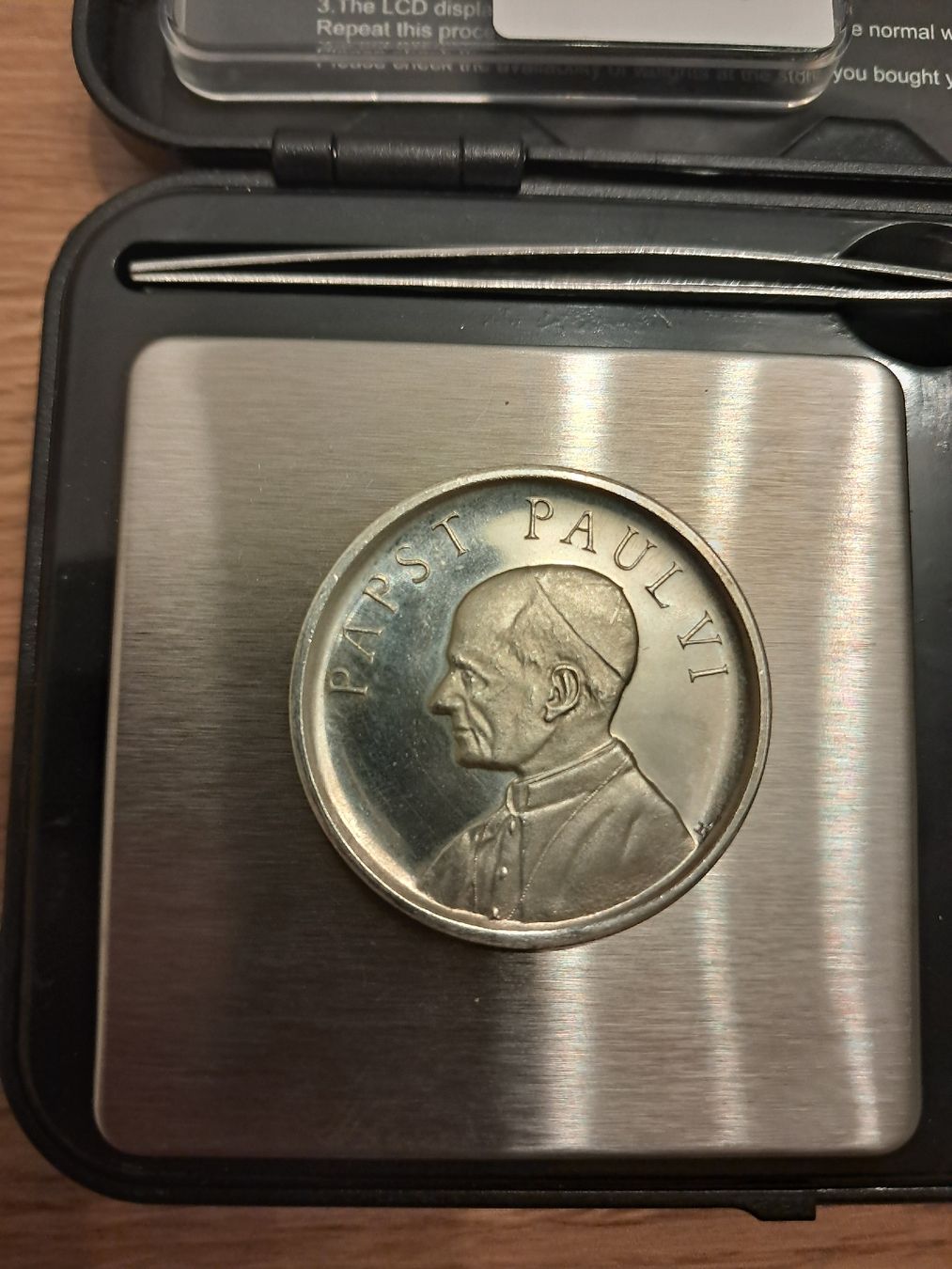 Papst Paul VI. - Gedenkmünze - Erster Besuch 1969 Genf (Gebraucht) in ...