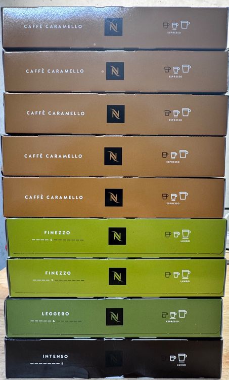 Nespresso Pads 450 stk | Kaufen auf Ricardo