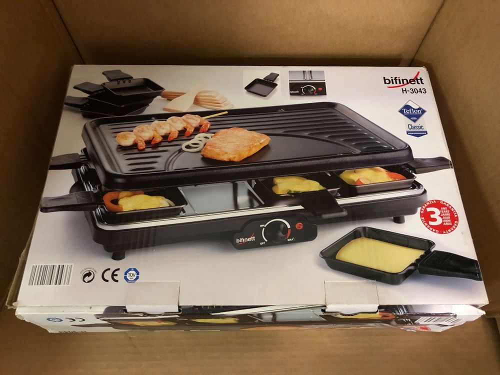 Raclette Ofen bifinett H-3043 (Neu (gemäss Beschreibung)) in Eschlikon ...