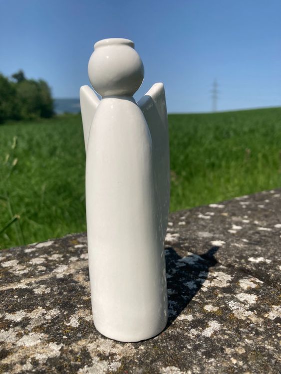 Engel Aus Keramik Weiss