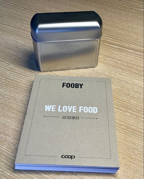 Neues Kochbuch "Fooby - We love Food" inkl. Rezeptbox (Gebraucht) in ...