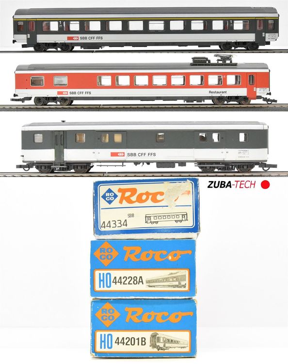 Roco 3x EW IV Personenwagen SBB H0 GS | Kaufen auf Ricardo