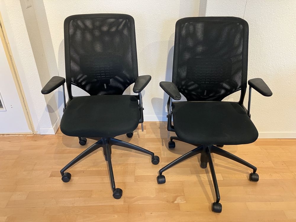 2 Stk. Vitra Designer Bürostuhl Modell Meda 2 Chair Stoff | Kaufen auf ...