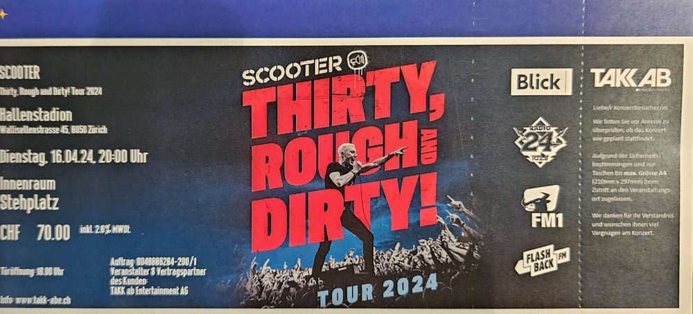 Scooter Ticket | Kaufen auf Ricardo