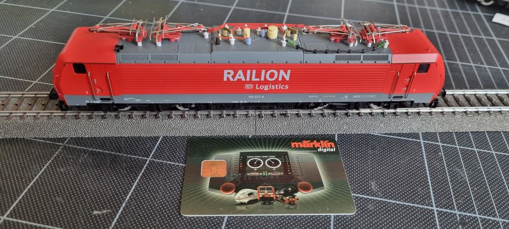 Märklin BR189 Railion mit Sinus-Soft Antrieb (Gebraucht) in Samstagern ...