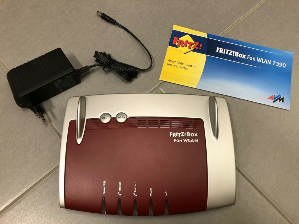 FRITZ!Box Fon WLAN 7390 (Gebraucht) in Sissach für CHF 1 – mit ...