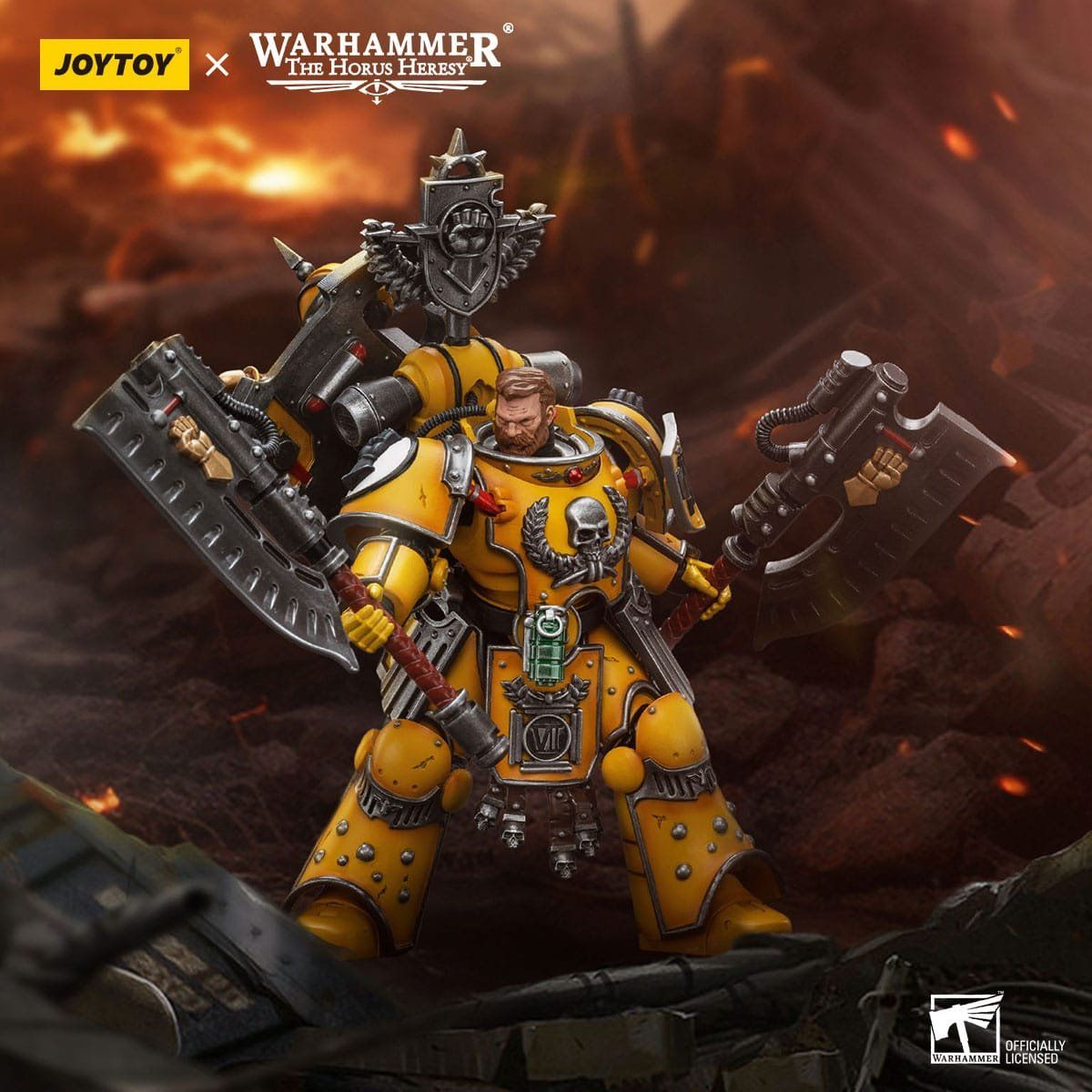 Warhammer Imperial Fists Fafnir Rann 12 cm (Neu und originalverpackt ...