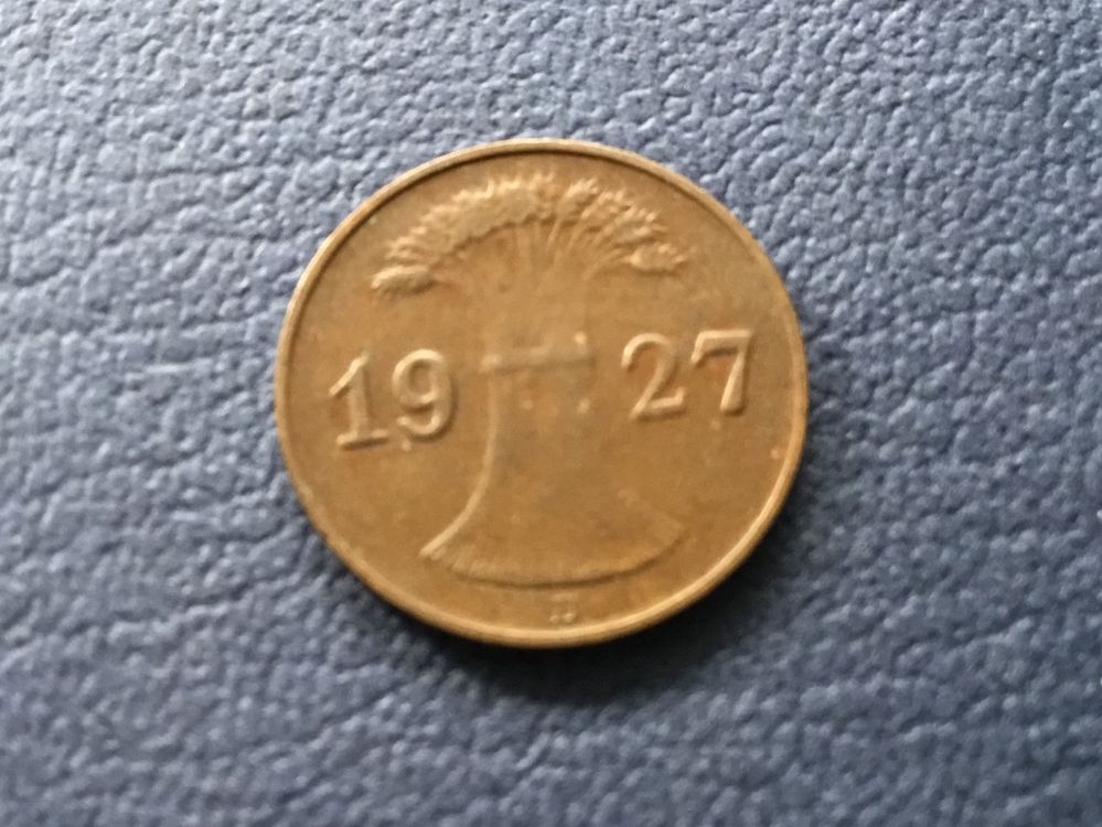 1 Reichpfennig 1927 D | Kaufen auf Ricardo