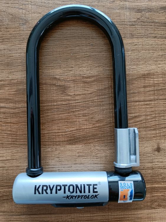 Kryptonite KryptoLok Mini-7 Bügelschloss + Kryptoflex Kabel (Gebraucht ...