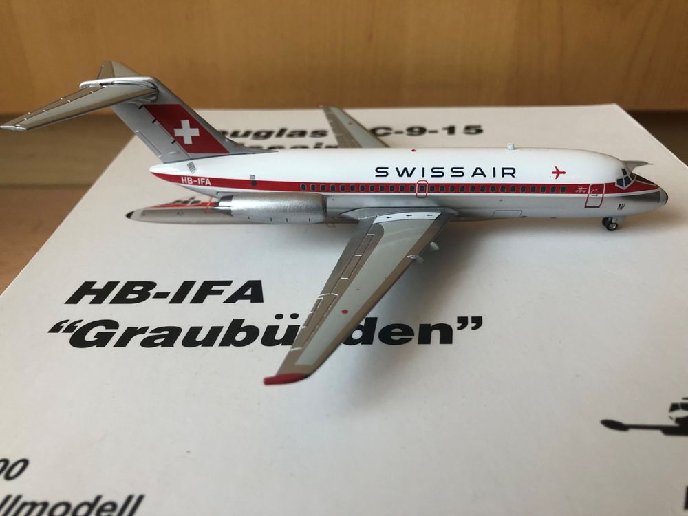 Swissair - DC-9-15 - HB-IFA - Swiss Wings 1/200 (Neu und ...