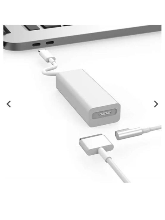 MagSafe 1 / Magsafe 2 45W / 60W USB C Adapter Konverter (Neu (gemäss ...