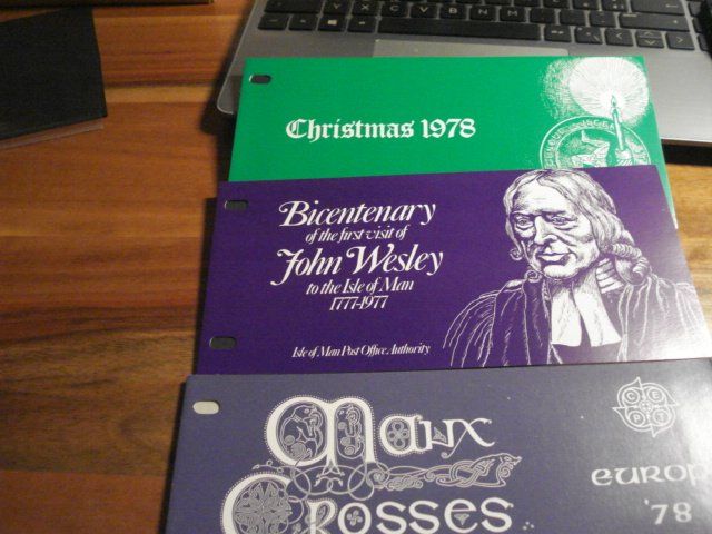 3 Folder Isle of Man, um 1978 **, 3 Sätze (Gebraucht) in Niederwil AG ...