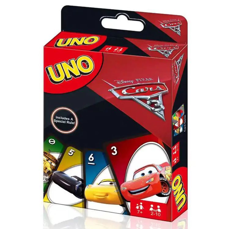 UNO Kartenspiel Spiel Cars Special Edition (Neu und originalverpackt ...