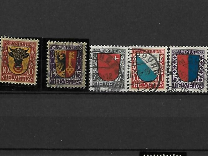 PJ gest. 1918 + 1920 Kat: CHF 100.- | Kaufen auf Ricardo