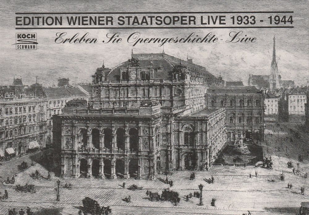 Wiener Staatsoper 1933-1944 (Gebraucht) in Lumbrein für CHF 2 – mit ...