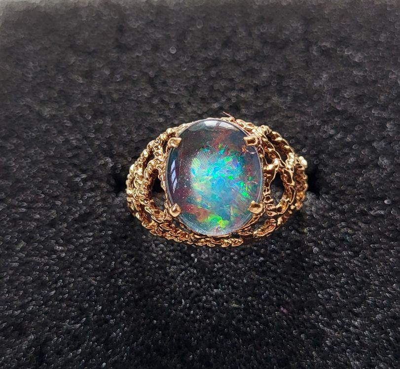 Gold Ring Mit Opal | Kaufen auf Ricardo