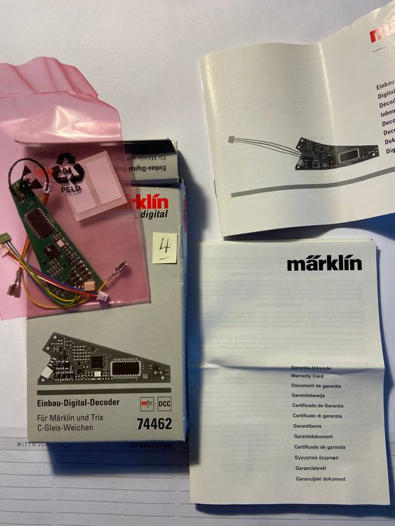 Märklin Decoder 74462. Neu und unbenutzt. (Neu und originalverpackt) in ...