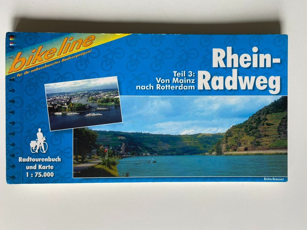 Rhein-Radweg Radtouren Buch bikeline 3 | Kaufen auf Ricardo