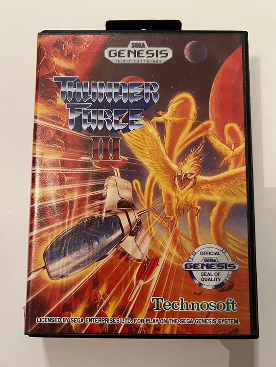 Sega Mega Drive Genesis Spiel Thunder Force Iii Acheter Sur Ricardo