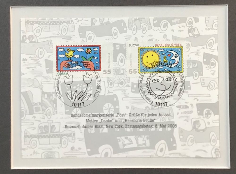 James RIZZI (1950-2011) Briefmarken (Gebraucht) in Root für CHF 30 ...