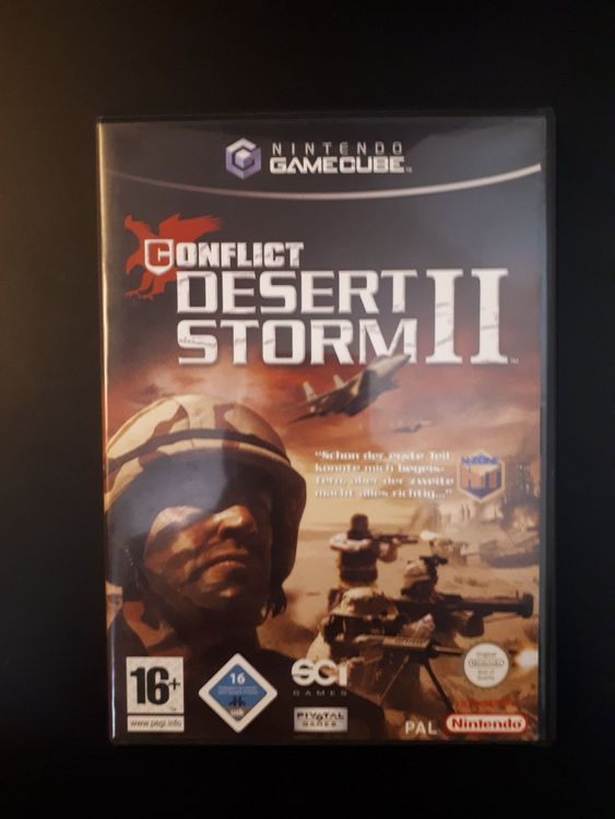 Nintendo Gamecube - Conflict Desert Storm II 2 - komplett (Gebraucht ...