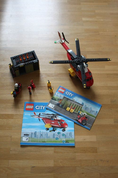 Lego City 60108 Feuerwehr-Löscheinheit (Gebraucht) in Mörschwil für CHF ...