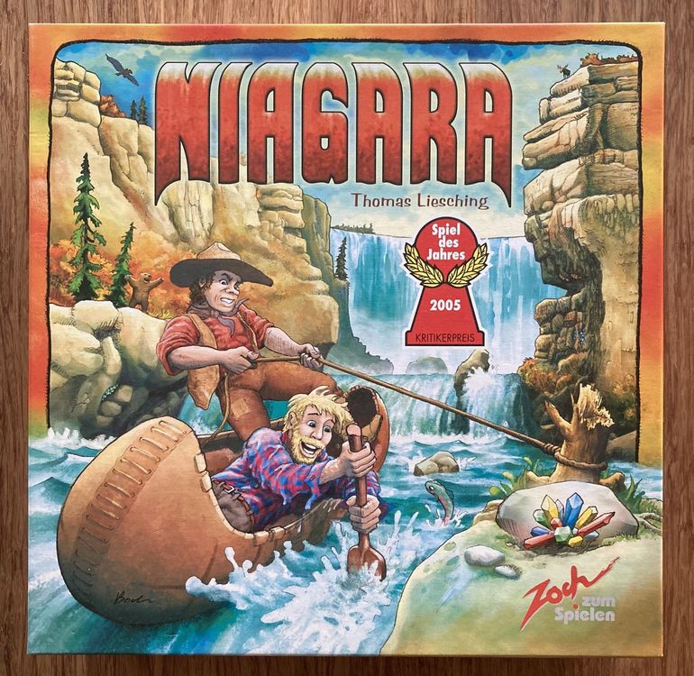 Niagara Brettspiel von Zoch (Gebraucht) in Jonschwil für CHF 18.9 – mit ...