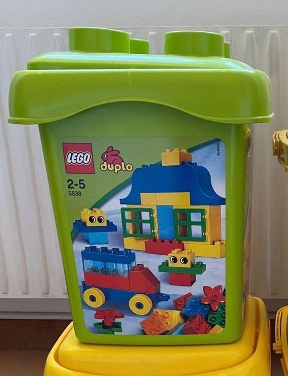 Duplo box 1 boîte vide vintage (Gebraucht) in Lignières für CHF 5 – mit ...
