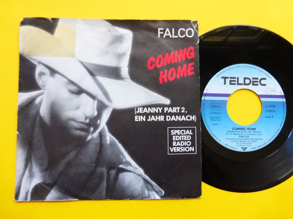 Falco – Coming Home (Special Edited Radio Version) (Gebraucht) in ...