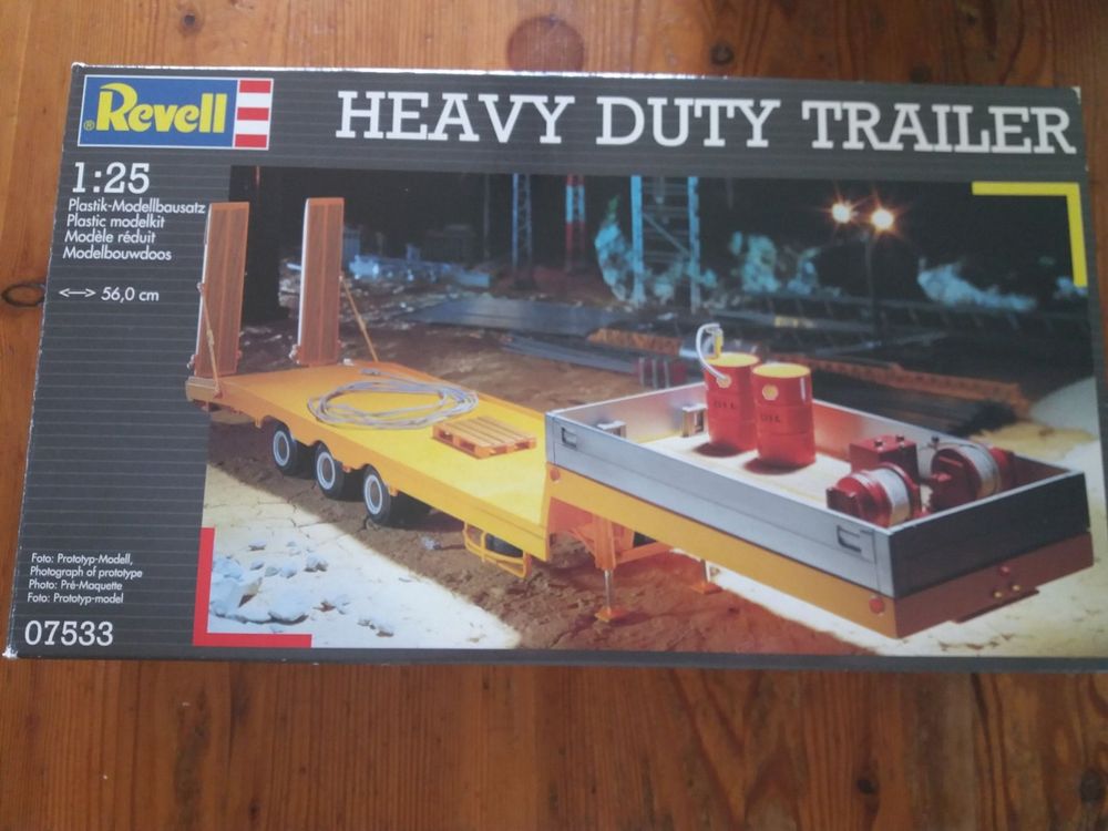 Heavy Duty Trailer 1/24 revell 07533 (Neu (gemäss Beschreibung)) in ...