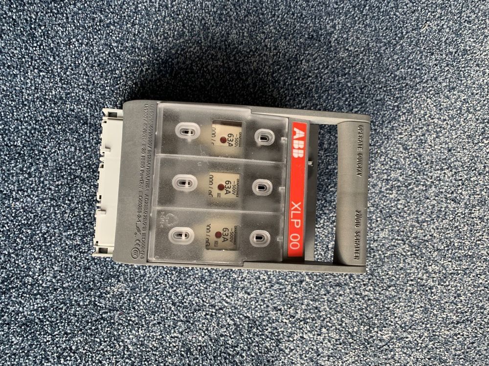 ABB NH00 Schaltelement inkl. Einsätze 125A (Gebraucht) in Oberbipp für ...