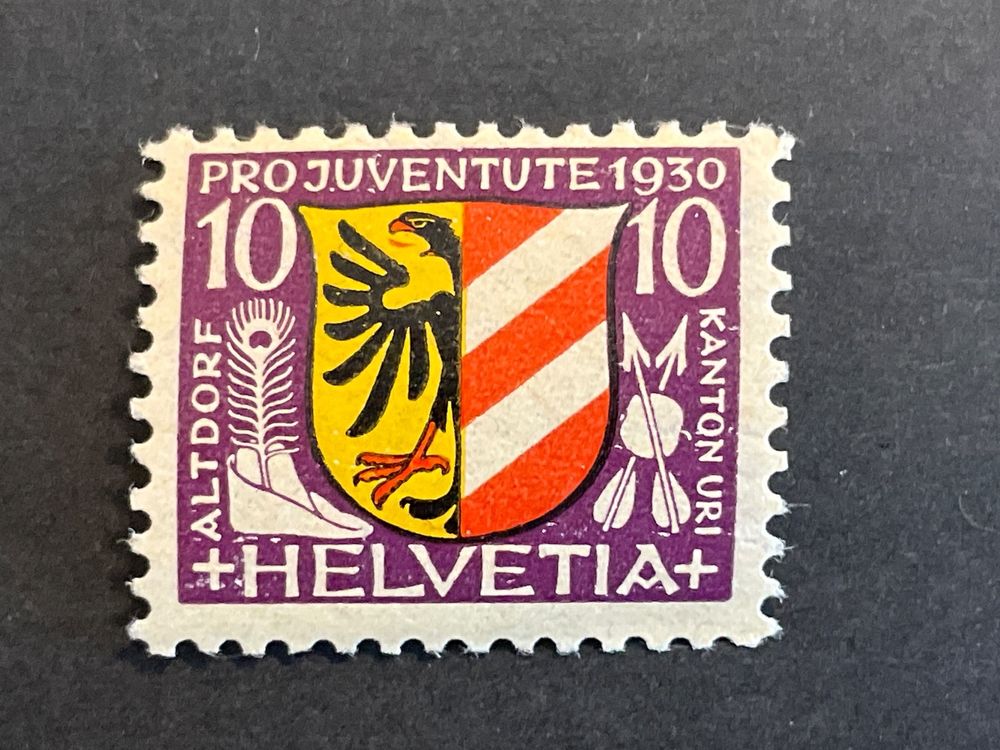 Sbk J54.Ab** Grosse Farblosen Stelle Top Abart (Gebraucht) in Muri AG ...