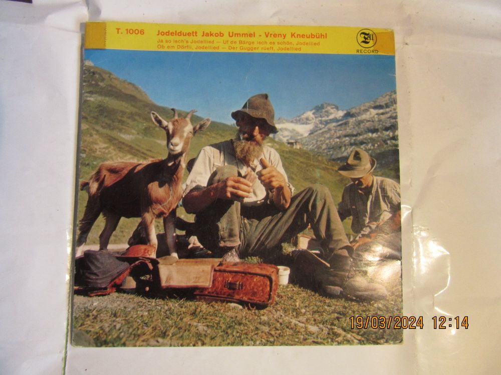 Vynil-Single Jodelduett Jakob Ummel-Vreny Kneubühl | Kaufen auf Ricardo