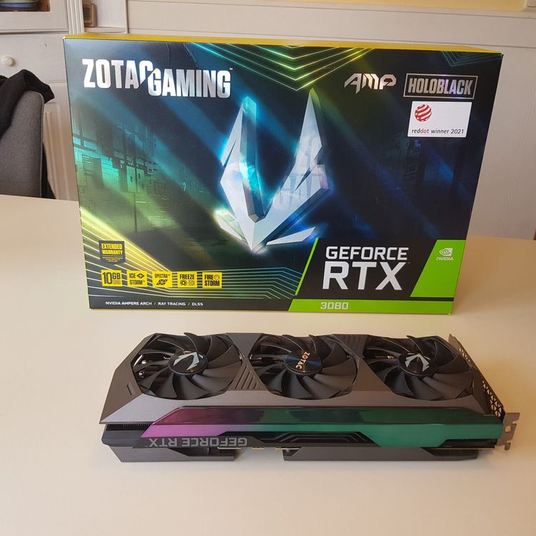 ZOTAC GAMING GeForce RTX 3080 AMP Holo 10GB GDDR6X | Kaufen auf Ricardo